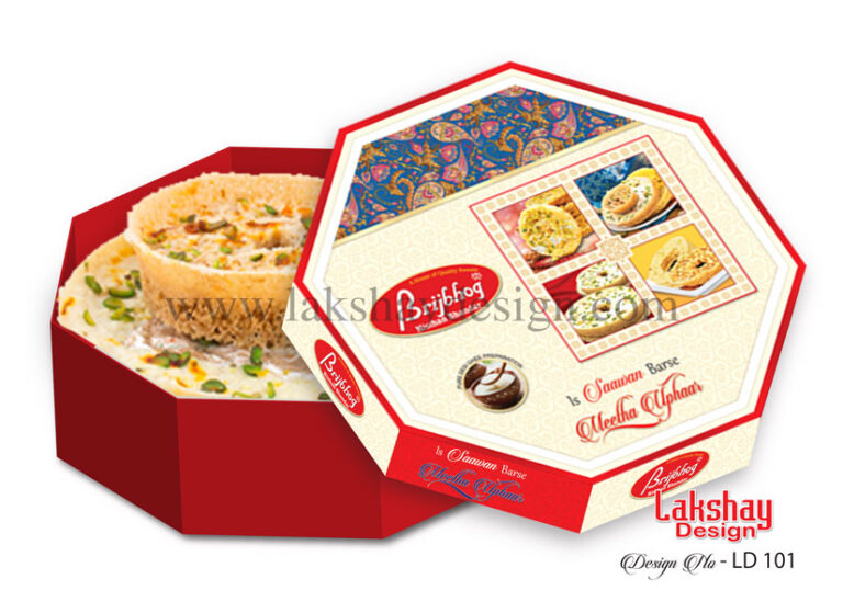 Ghewar Box Design | Lakshay Design