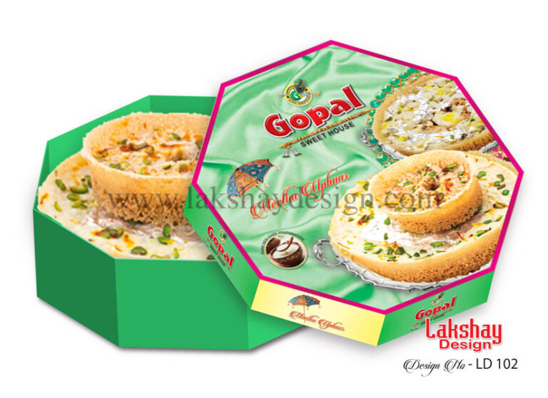 Ghewar Box Design | Lakshay Design