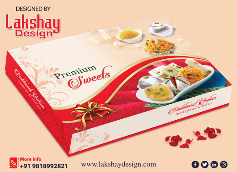 Creative Custom Sweet Box Packaging Design | Lakshay Design